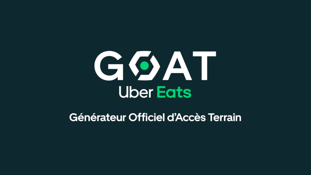 Le "GOAT" Uber Eats ou la vraie fan expérience - LAFOURMI | Agence ...